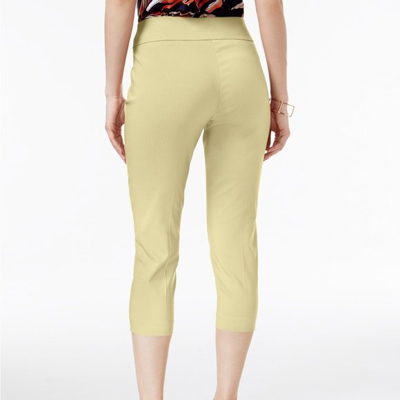 Alfani | Pants & Jumpsuits | Alfani Tummycontrol Pullon Capri | Poshmark